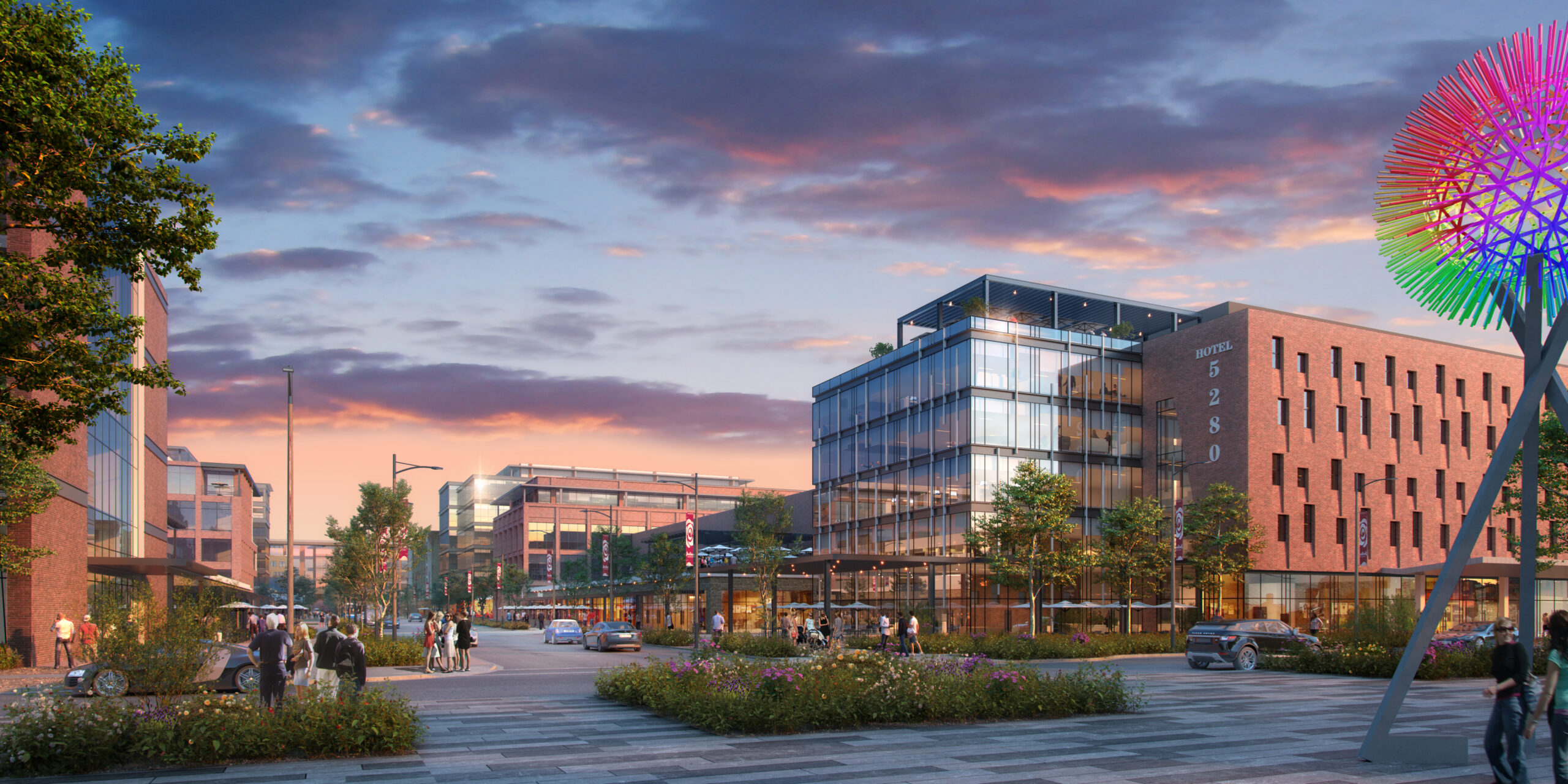 Peña Station unveils office and tech development phase