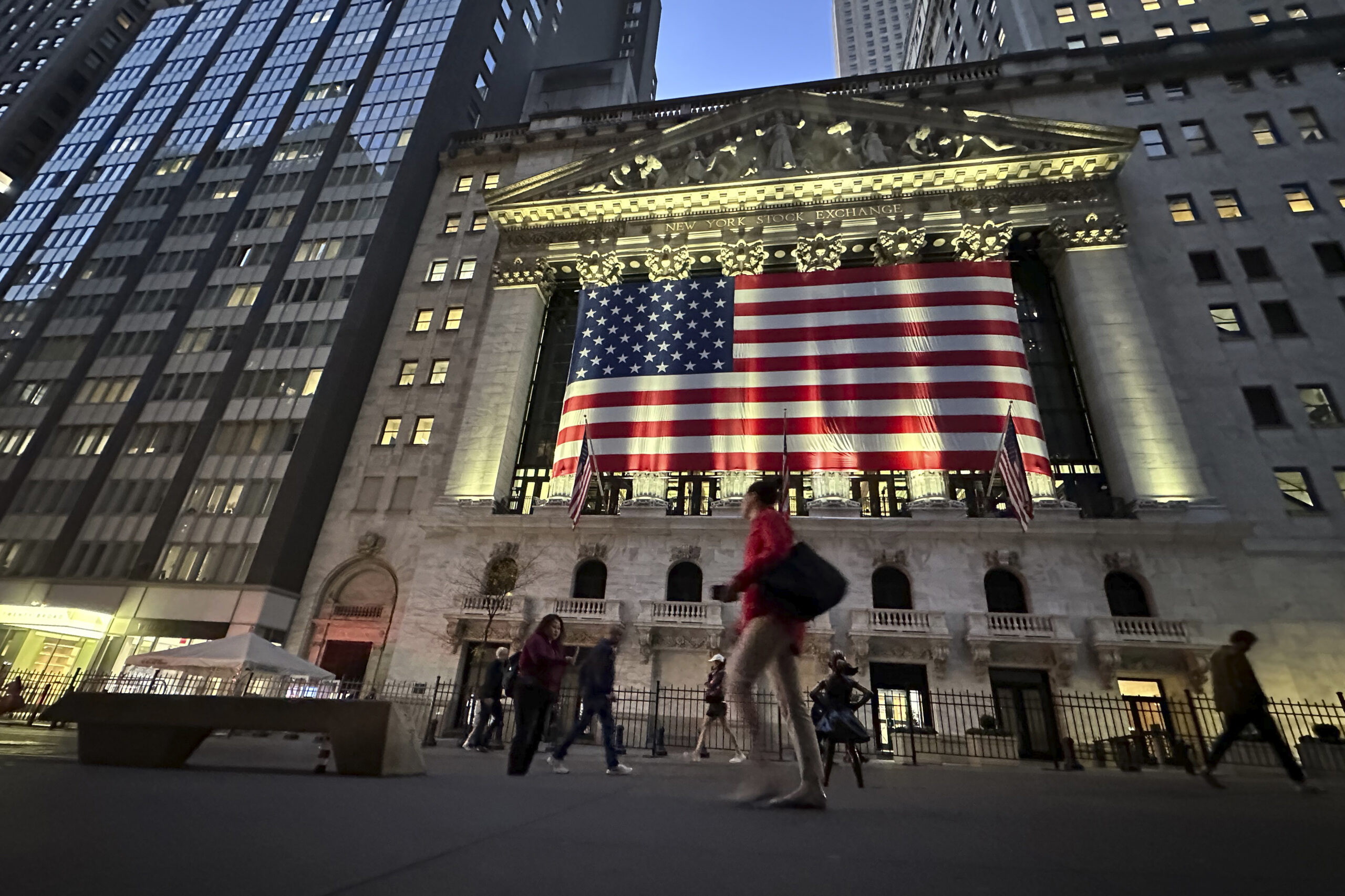 US stocks slip from record highs ahead of Fed rate cut